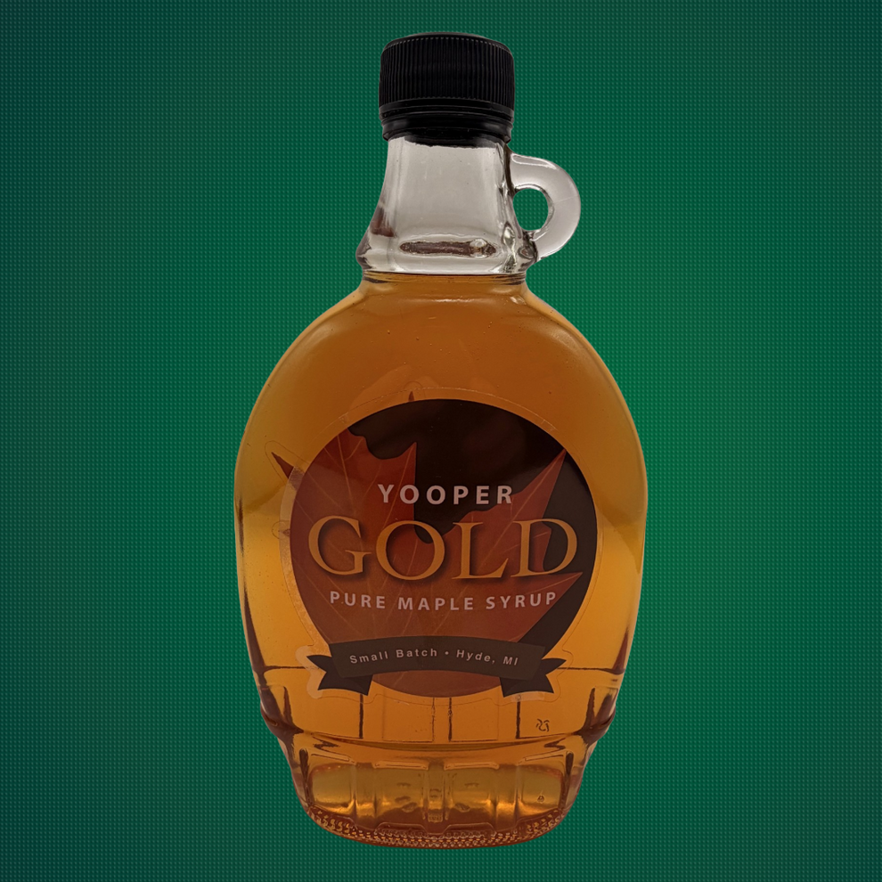 MSU Forestry Innovation Center Yooper Gold Pure Maple Syrup- 12oz – MSU ...